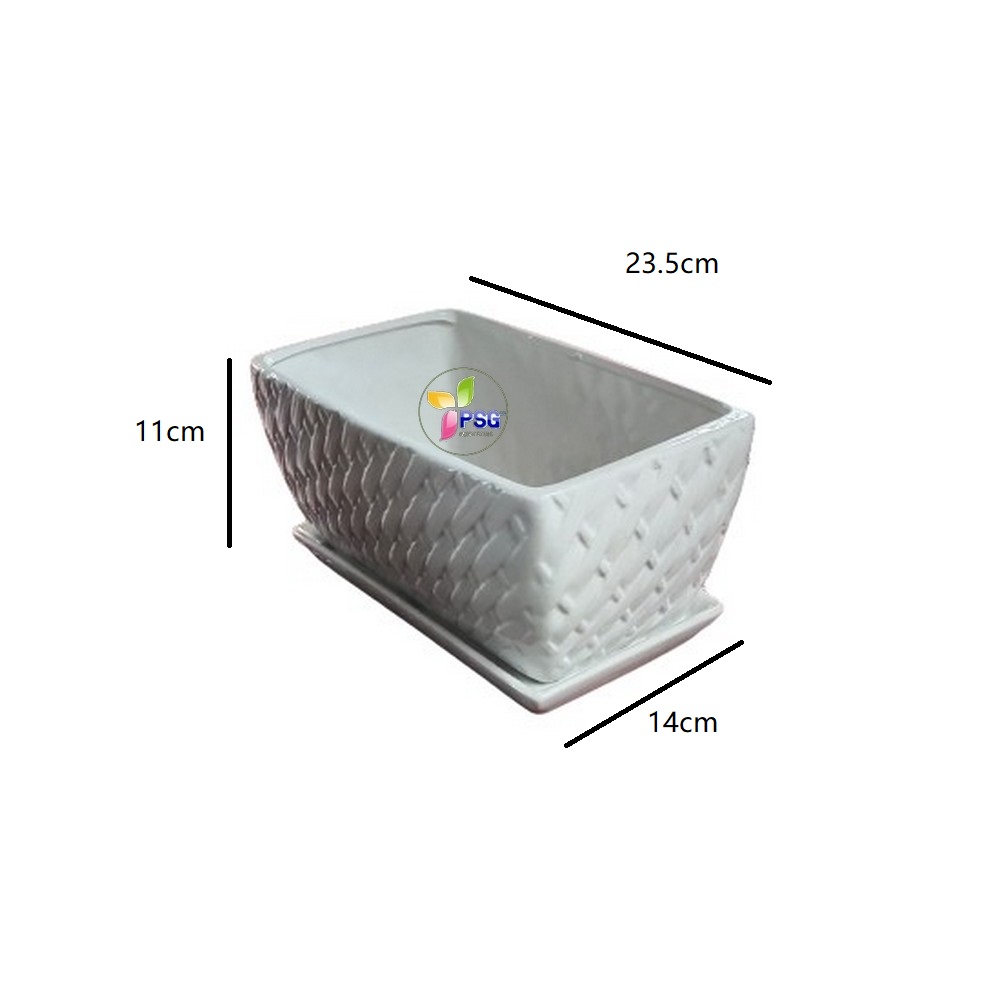 Rectangle Pot – Poh Soon Garden Sdn. Bhd.